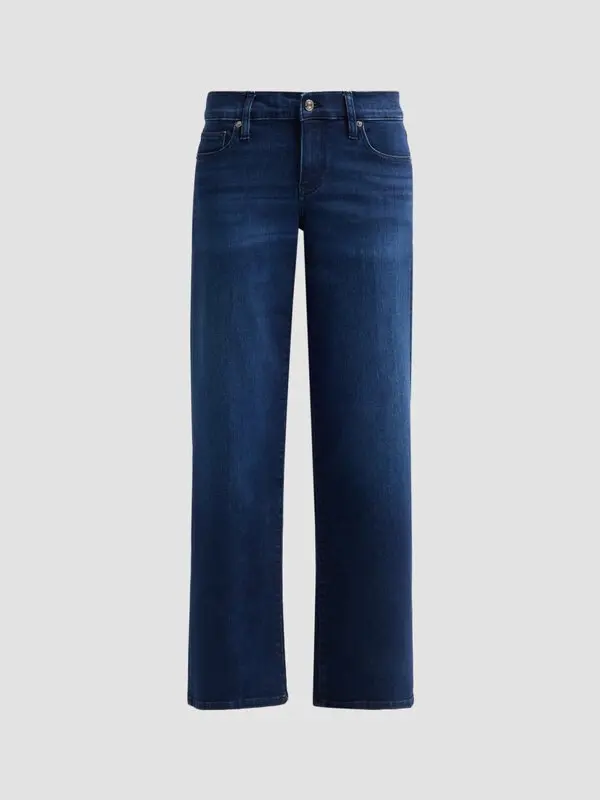 FRAME Le Slim Palazzo Low-rise Jeans