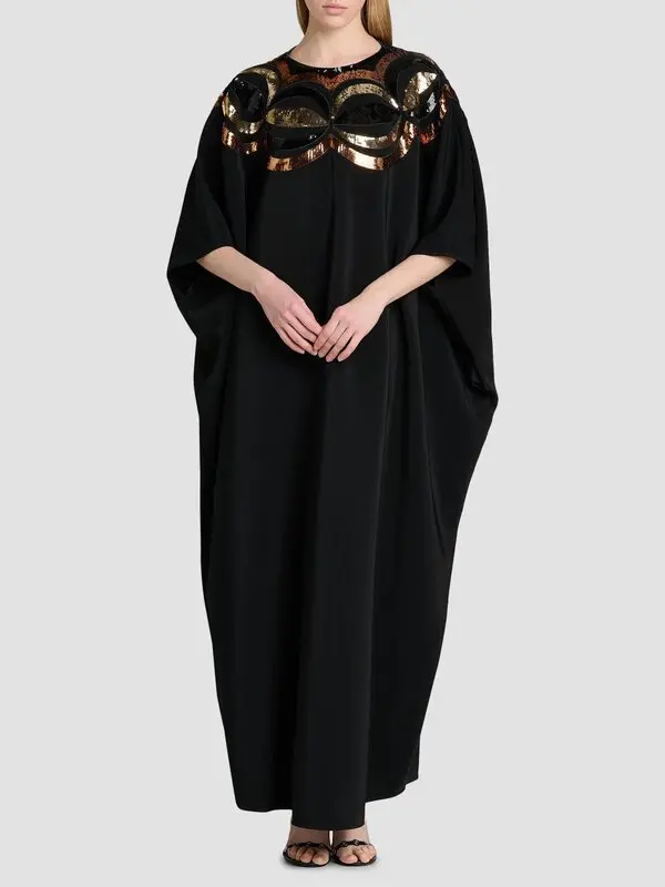 Emilio Pucci Sequined-embellished Caftan