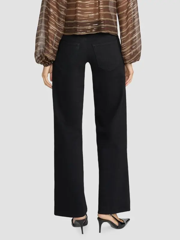 FRAME Le Slim Palazzo Low-rise Wide-leg Jeans