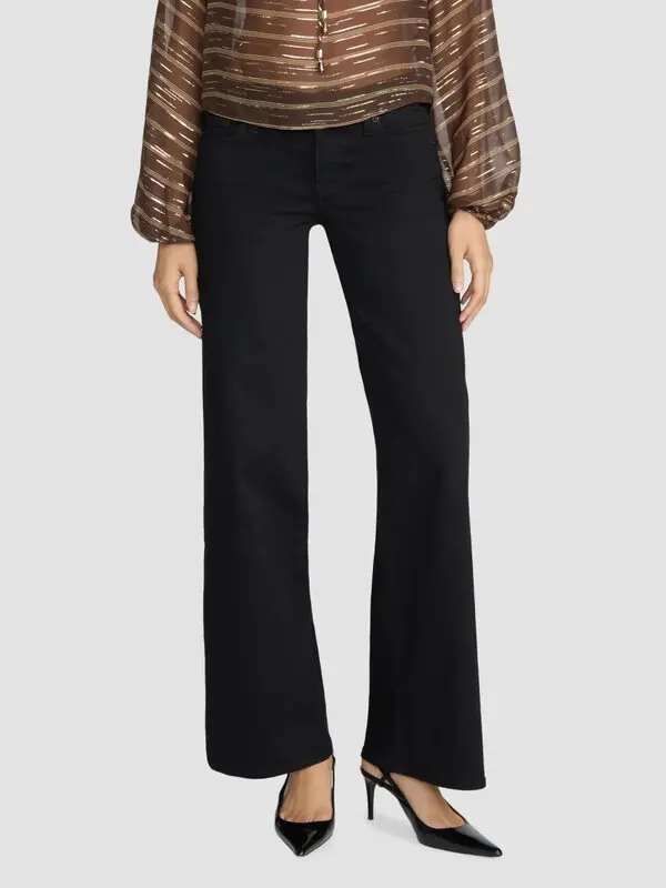 FRAME Le Slim Palazzo Low-rise Wide-leg Jeans