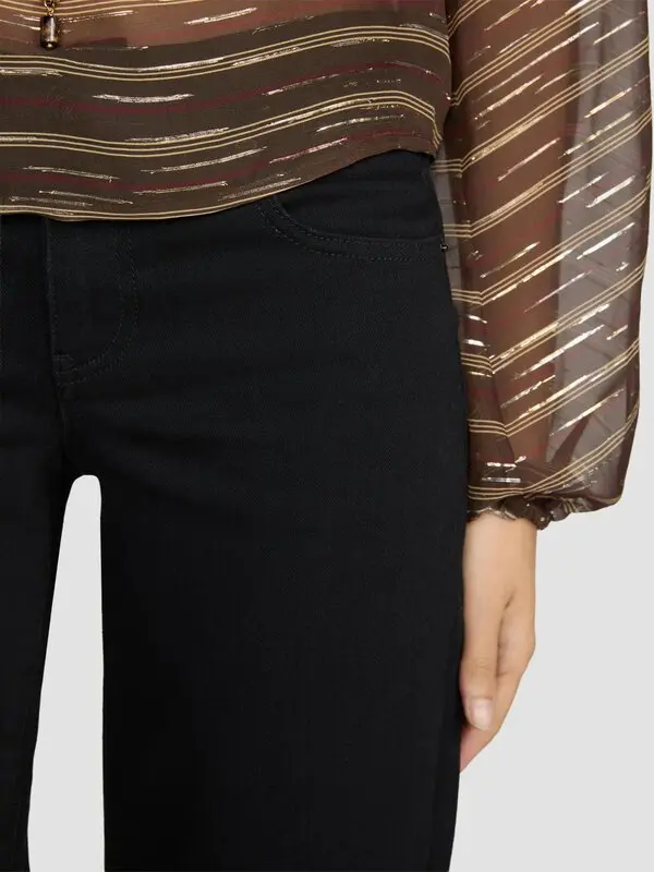 FRAME Le Slim Palazzo Low-rise Wide-leg Jeans