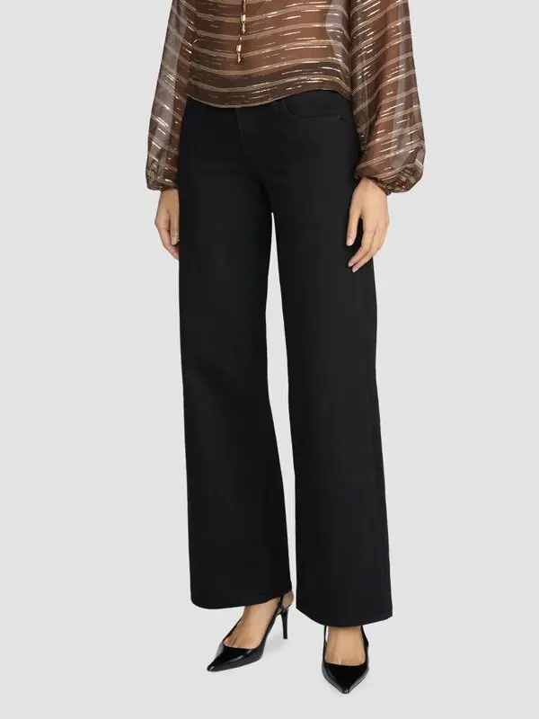 FRAME Le Slim Palazzo Low-rise Wide-leg Jeans