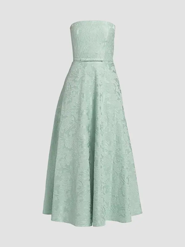 SACHIN BABI Darian Floral Cloque Maxi Dress