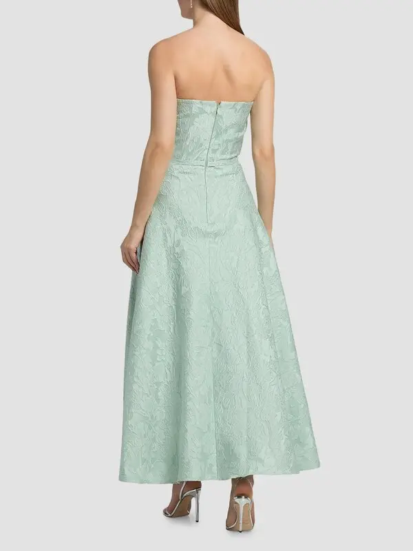 SACHIN BABI Darian Floral Cloque Maxi Dress