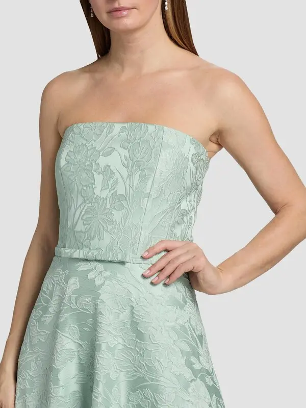 SACHIN BABI Darian Floral Cloque Maxi Dress