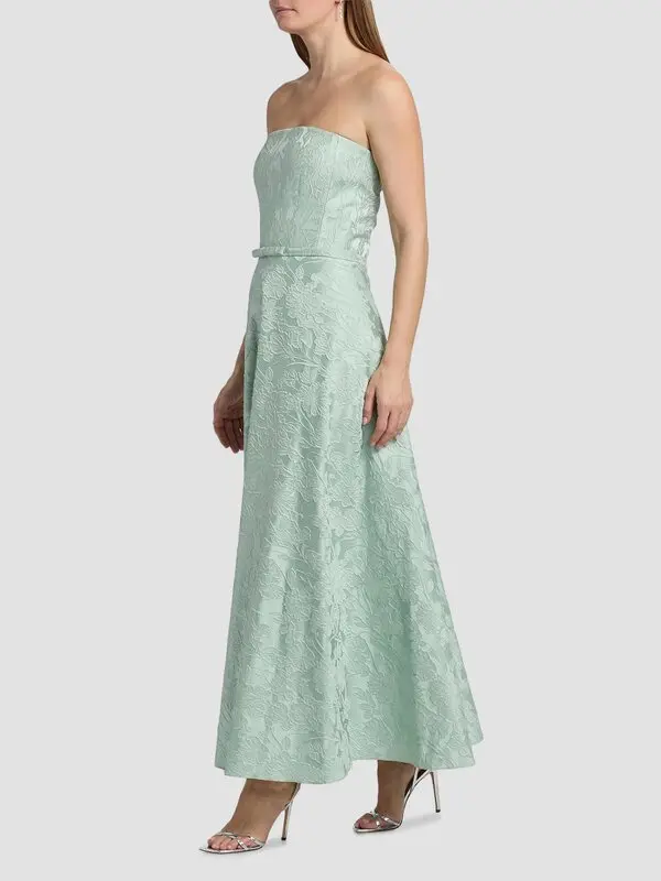 SACHIN BABI Darian Floral Cloque Maxi Dress