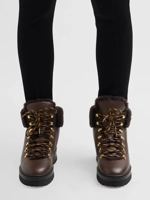 POLLINI Faux Leather Ankle Boots
