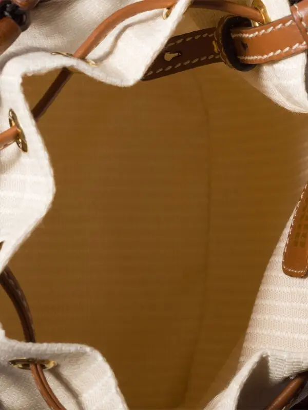 Miu Miu Mesh Bucket Bag - Brown