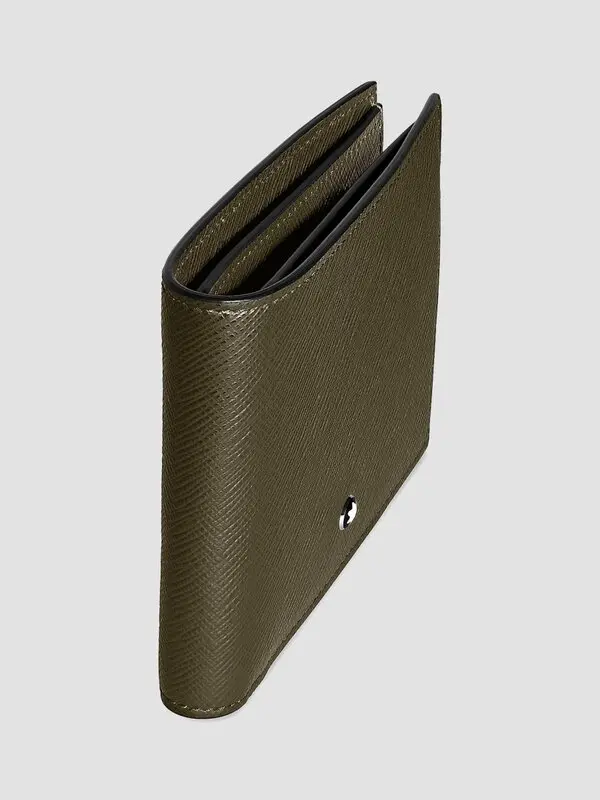 Montblanc Sartorial Leather Bifold Wallet - Green