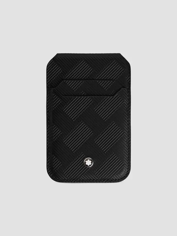 Montblanc Extreme 3.0 Embossed Leather Card Case - Black