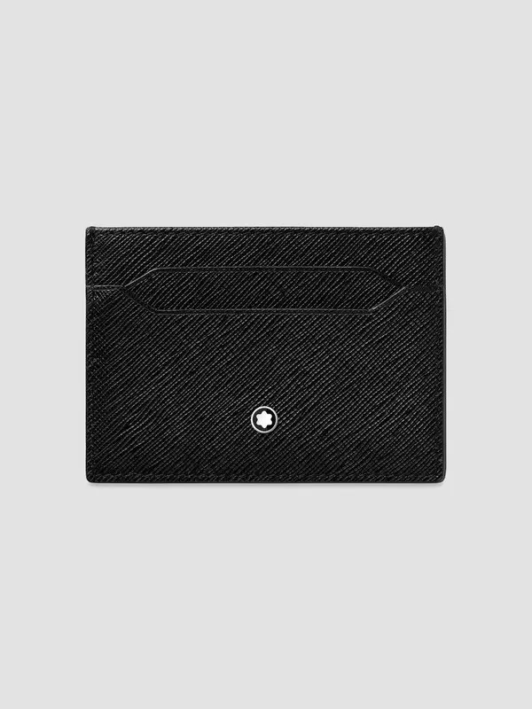 Montblanc Sartorial Leather Card Holder - Black