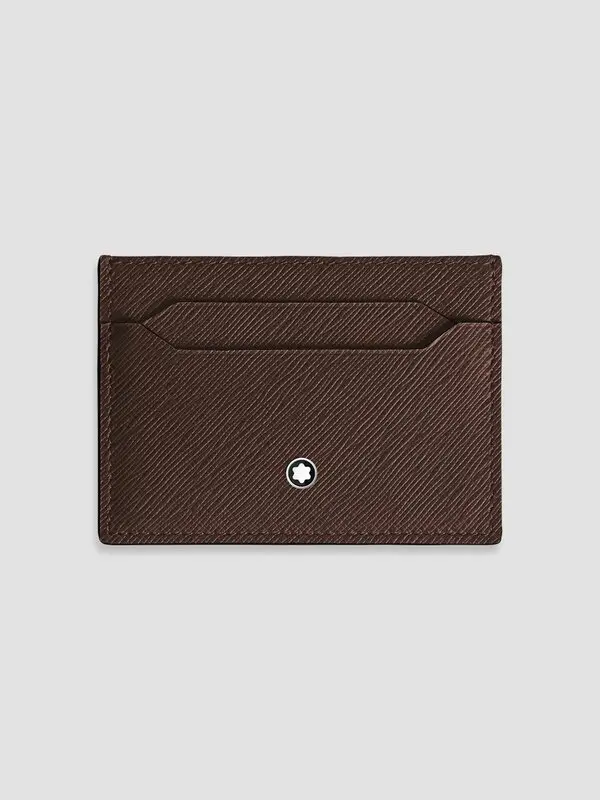 Montblanc Sartorial Leather Card Holder - Brown