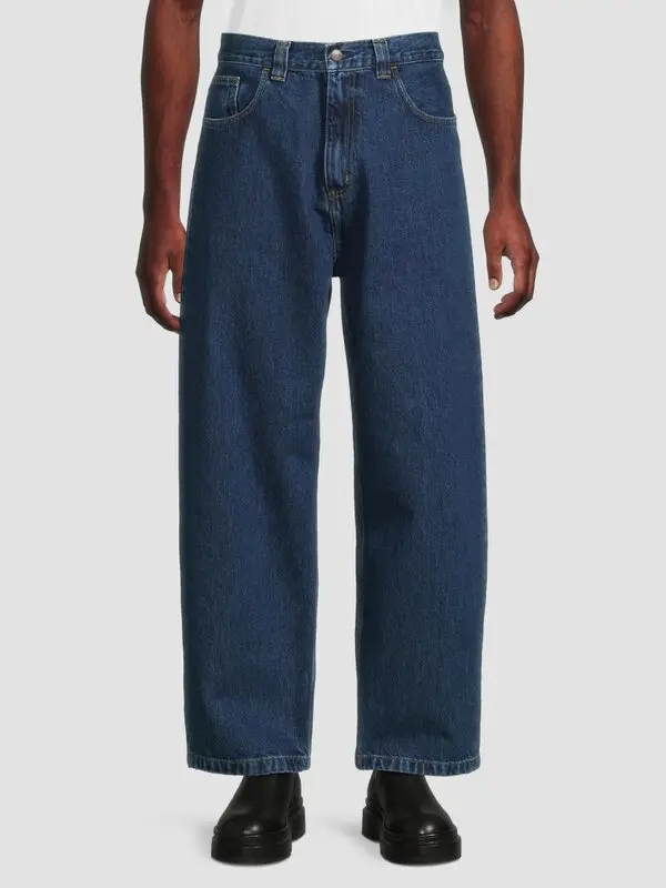 Carhartt Work In Progress Brandon Straight Mid-rise Jeans - Blue