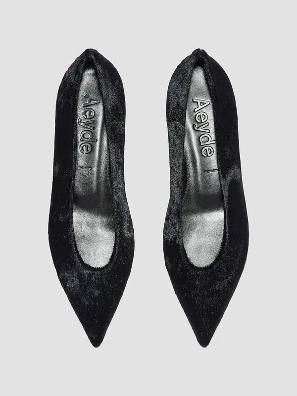 AeydĒ Cassy Pony Hair Ballet Flats