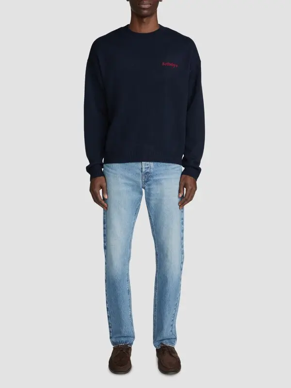 FRAME X Sotheby's Cashmere Sweater - Navy