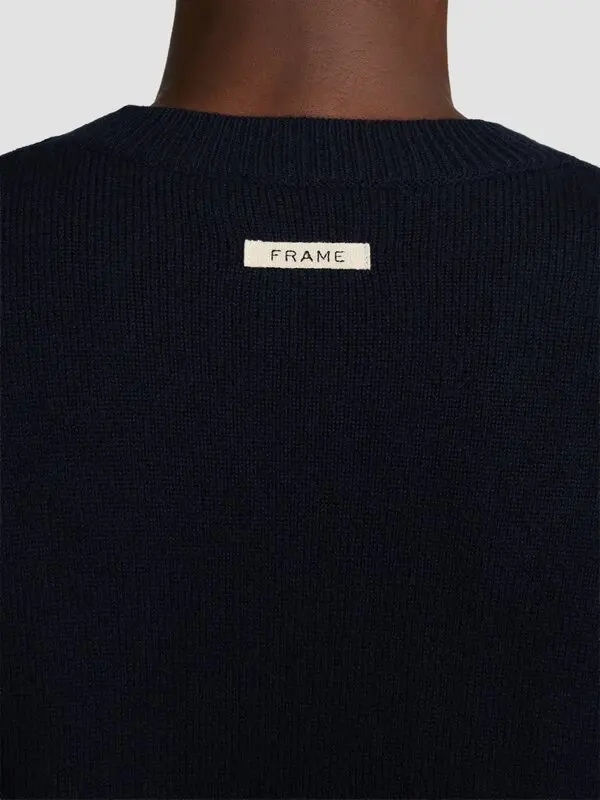 FRAME X Sotheby's Cashmere Sweater - Navy