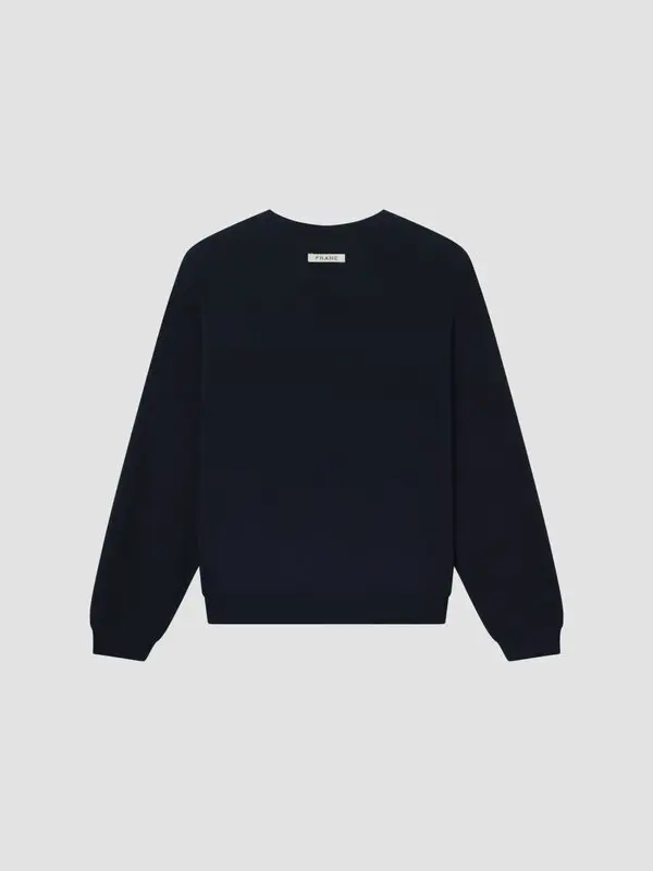 FRAME X Sotheby's Cashmere Sweater - Navy