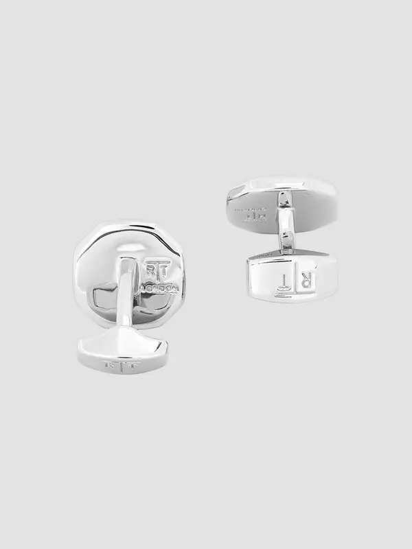 Tateossian Enamel & Bronze-plated Cufflinks