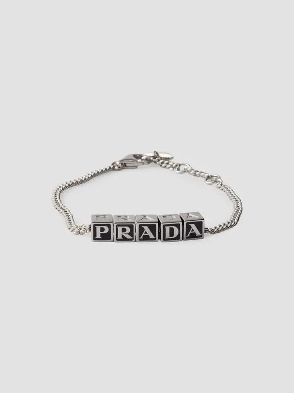 Prada Metal Bracelet - Black