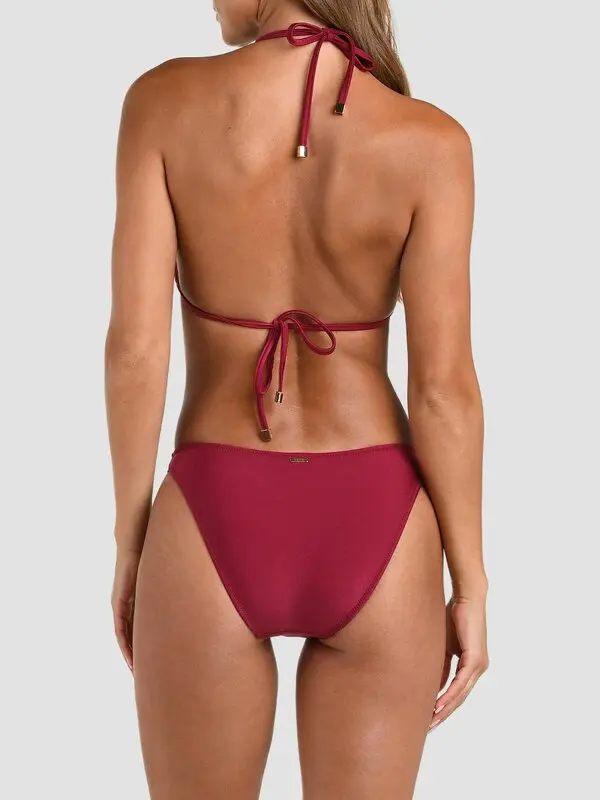 L'Agence Annabelle Halterneck Triangle Bikini Top