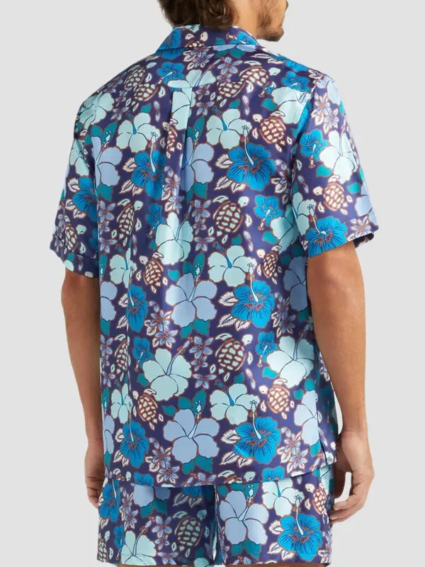 Vilebrequin Silk Bowling Shirt