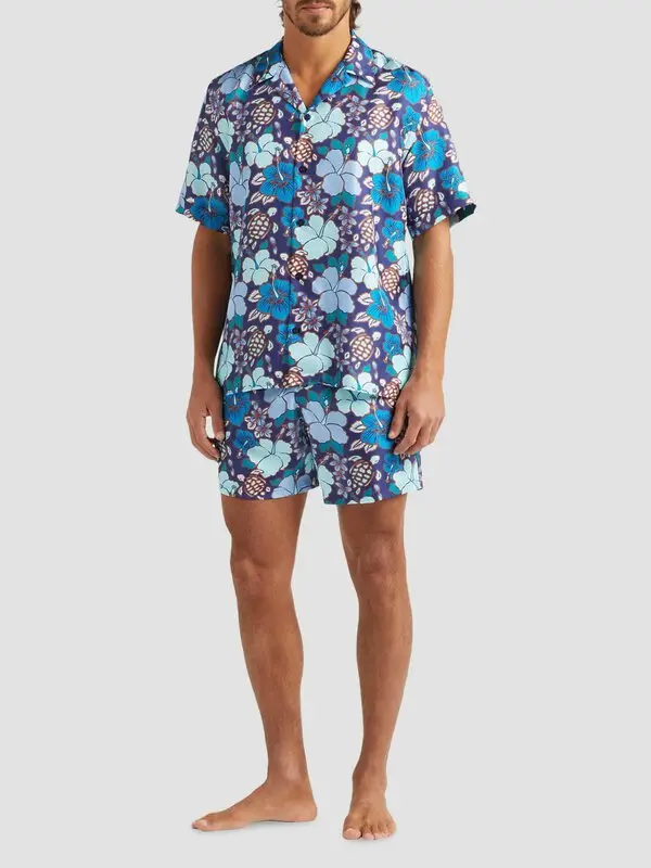 Vilebrequin Silk Bowling Shirt