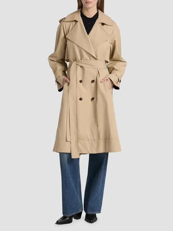 A.L.C. Asher Oversized Belted Trench Coat