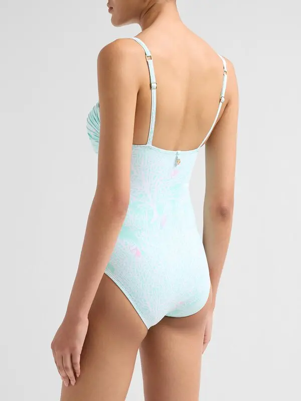Lilly Pulitzer® Solaria Printed Chain-link One-piece Swimsuit