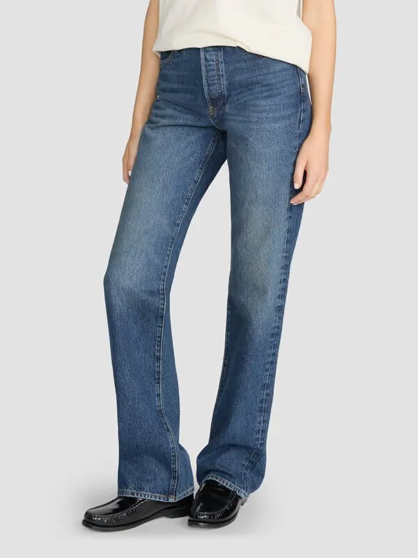 FRAME The Sotheby's Vertical Slim Jeans