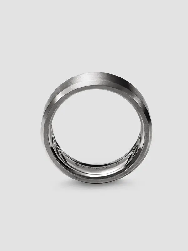 David Yurman Streamline Beveled Band Ring In Mm
