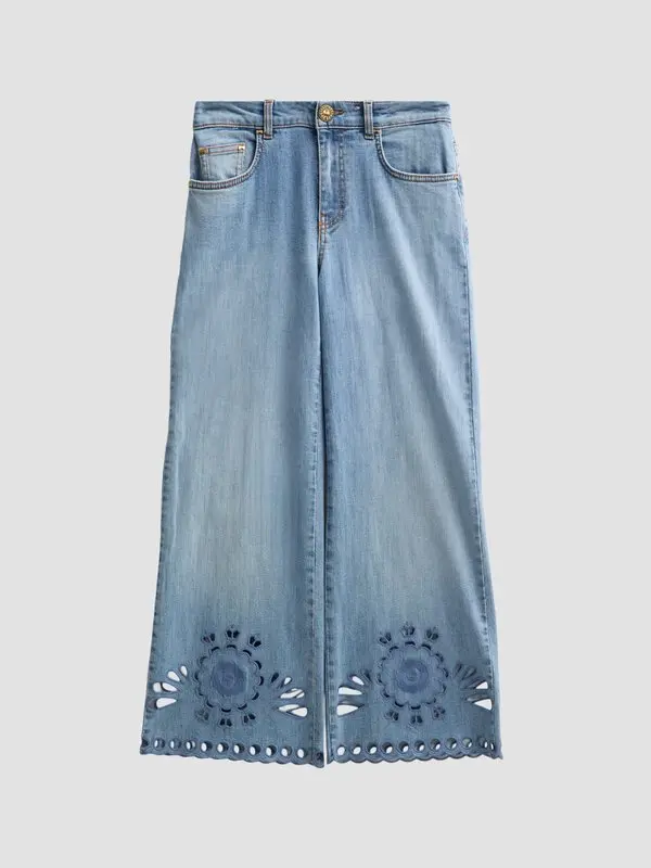 MAISON COMMON Cutout Crop Jeans