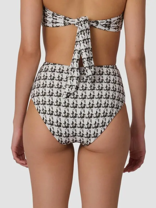 Shoshanna Houndstooth Bikini Bottom