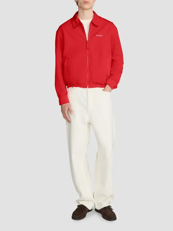 FRAME X Sotheby's Cotton Zip-up Bomber Jacket
