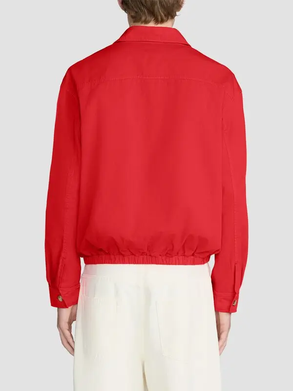 FRAME X Sotheby's Cotton Zip-up Bomber Jacket