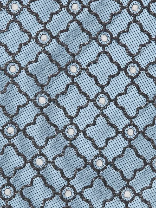 Zegna Geometric Silk Tie