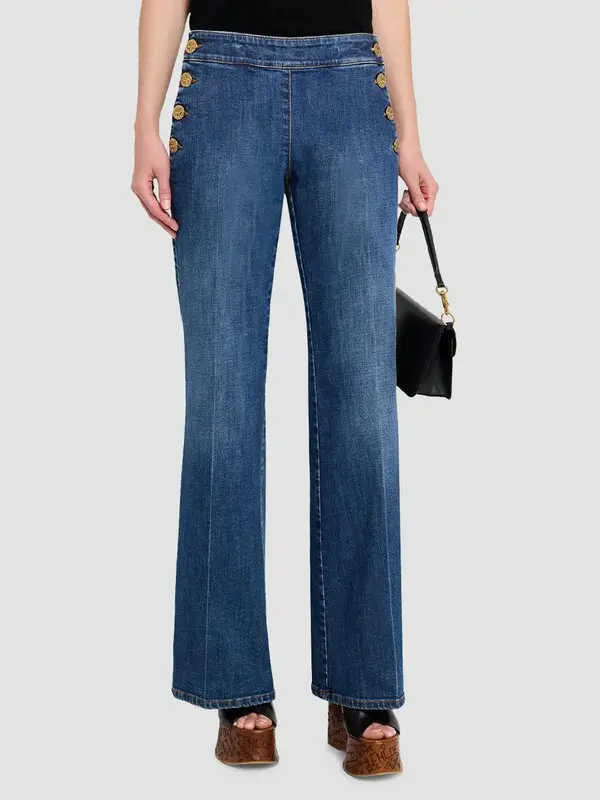 MAISON COMMON Stretch Bootcut Jeans