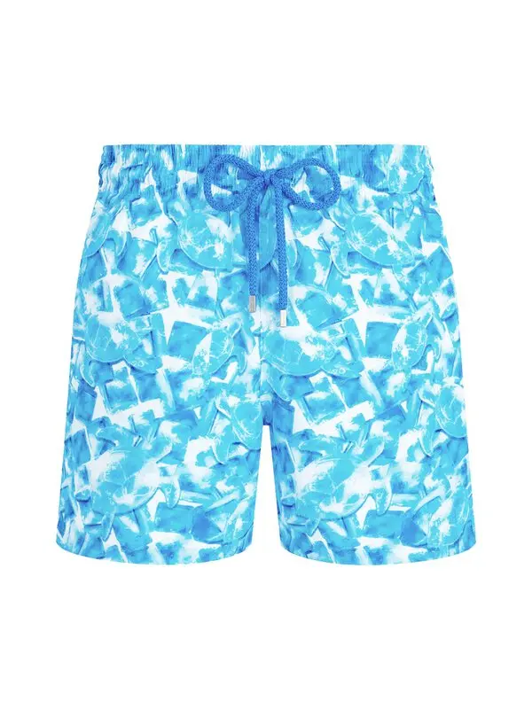 Vilebrequin Abstract Turtles Swim Shorts