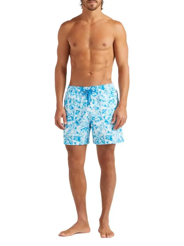 Vilebrequin Abstract Turtles Swim Shorts