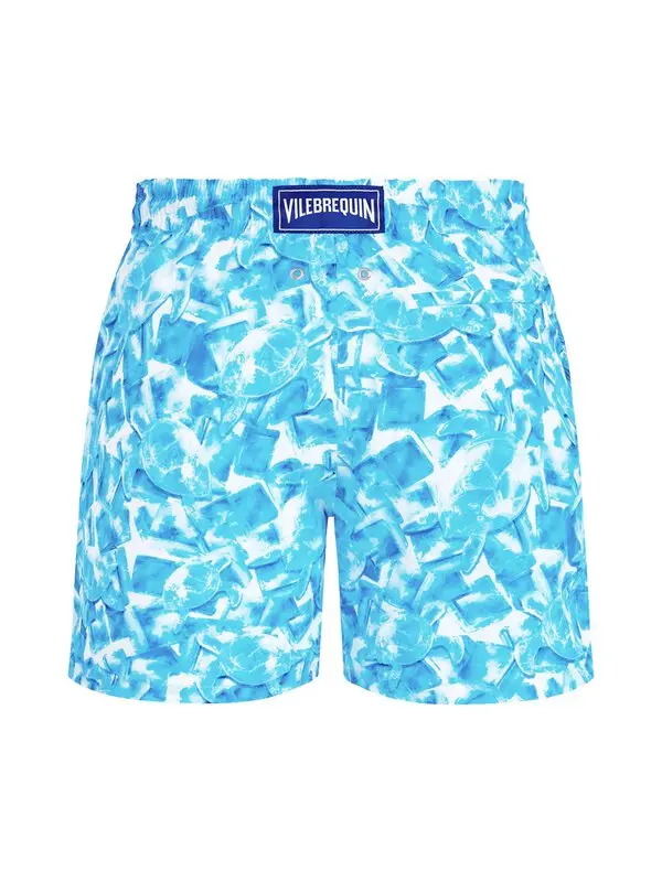 Vilebrequin Abstract Turtles Swim Shorts
