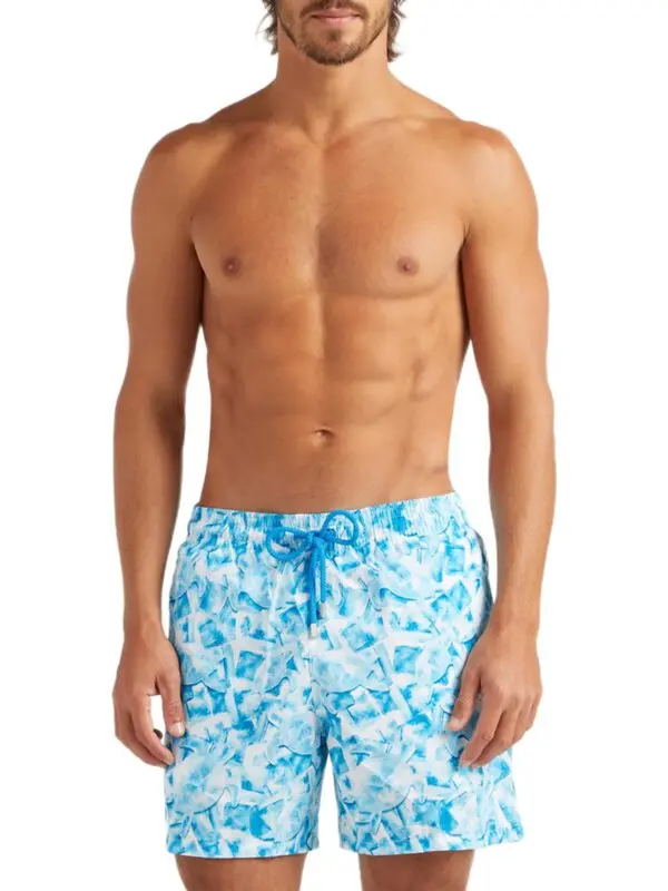 Vilebrequin Abstract Turtles Swim Shorts