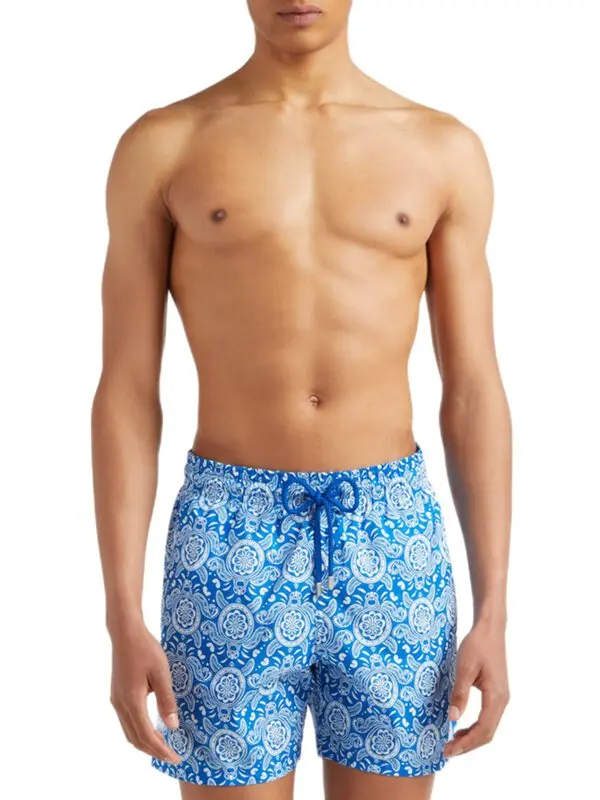 Vilebrequin Graphic Turtle Swim Shorts