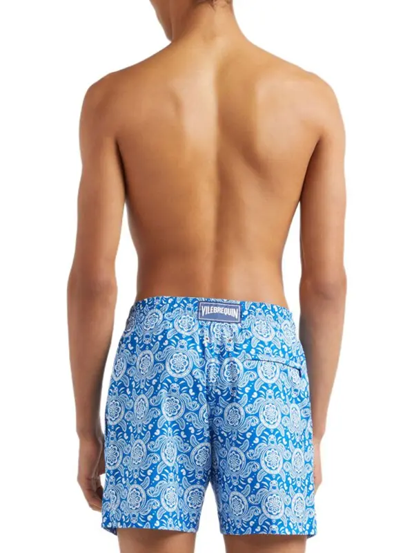 Vilebrequin Graphic Turtle Swim Shorts