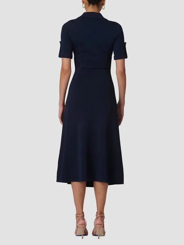 Shoshanna Saylor Compact Knit Midi-dress