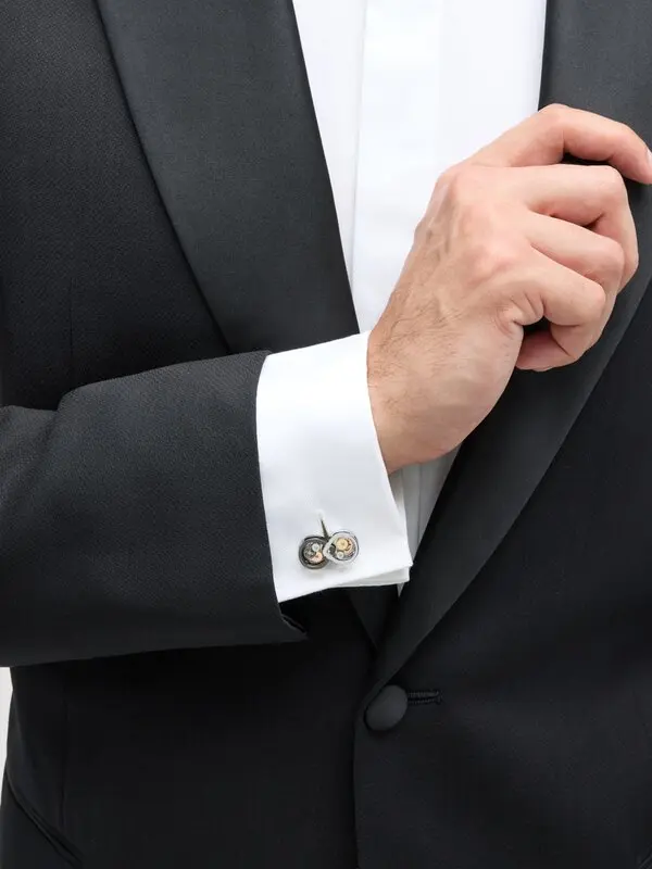 Tateossian Infinity Gear Cufflinks