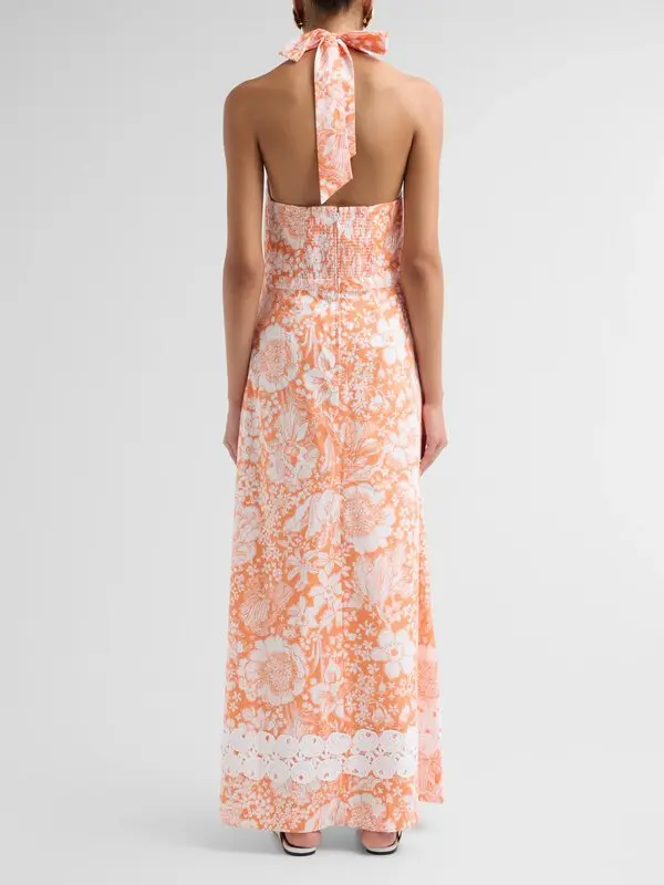Lilly Pulitzer® Belinda Budding Romance Print Maxi Dress
