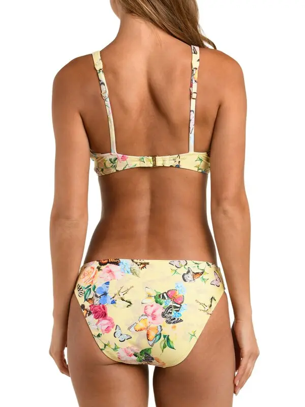 L'Agence Lexie Garden Butterflies Bikini Top