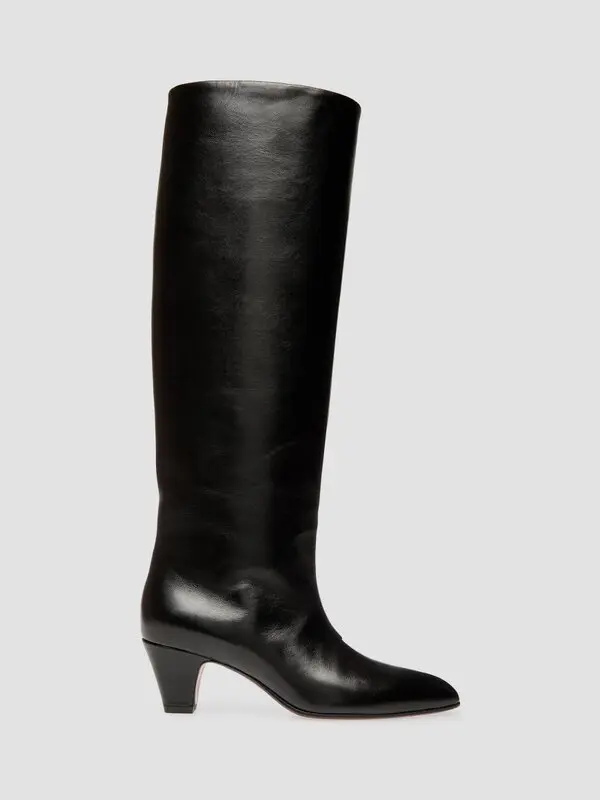 Bally Arval 55mm Leather Block-heel Boots