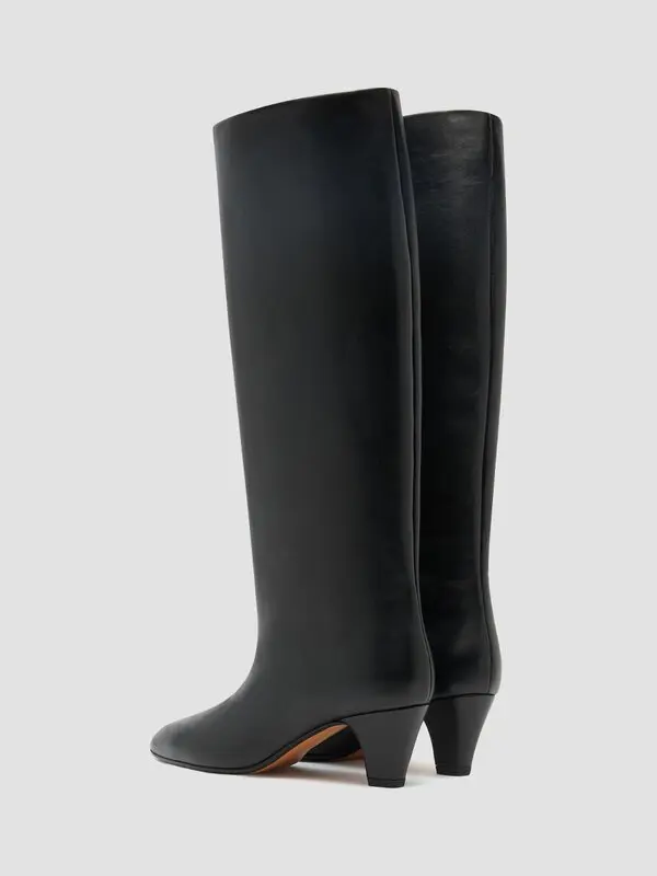 Bally Arval 55mm Leather Block-heel Boots
