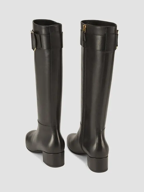 Bally Beloras Leather 40mm Long Boots