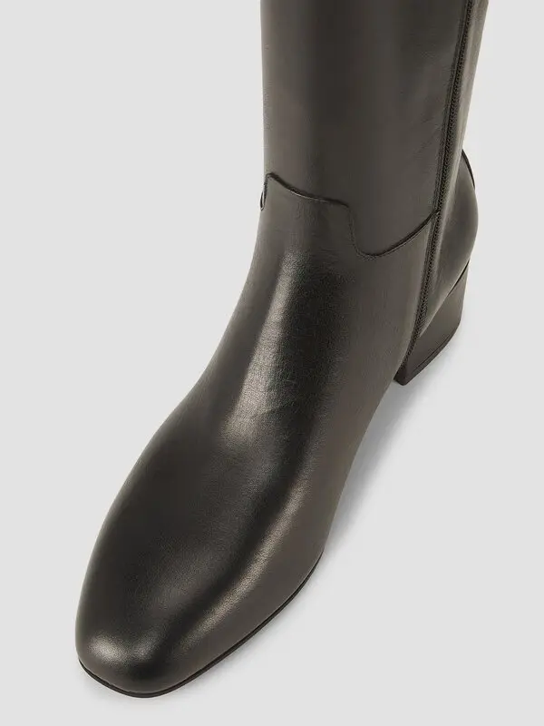 Bally Beloras Leather 40mm Long Boots